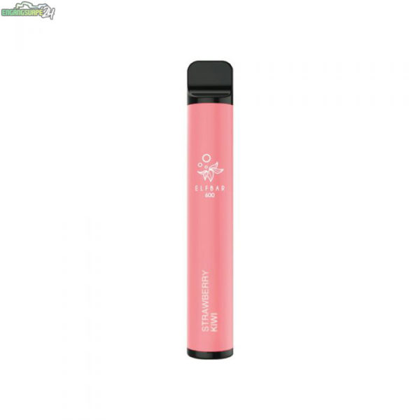 Elf Bar 600 Strawberry Kiwi 20mg 600 Puffar - engångsvape24.se