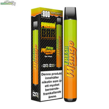Frunk Bar Fresh Mango 20mg 800 Puffar - engångsvape24.se