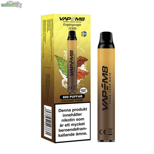 Se Våra Engångs Vapes med Smak av Tobak - Engångsvape24.se